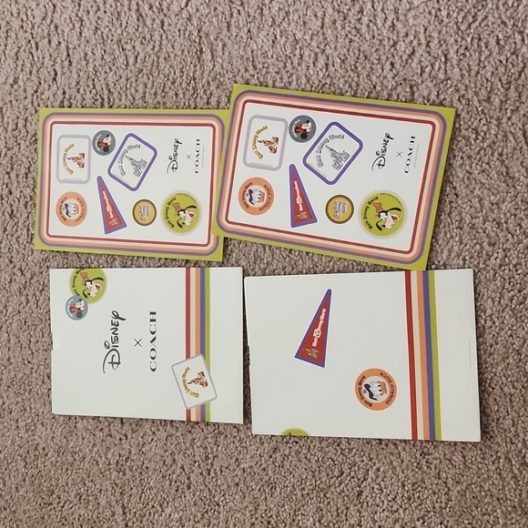 Coach | Other | Disney X Coach Stickers | Poshmark